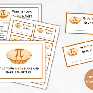 8 Printable Pi Day Games, Fun Pi Day Activities for Kids and Adults, Pi ...