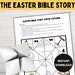 Easter Bible Story Cootie Catcher, Printable Cootie Catcher, Sunday ...