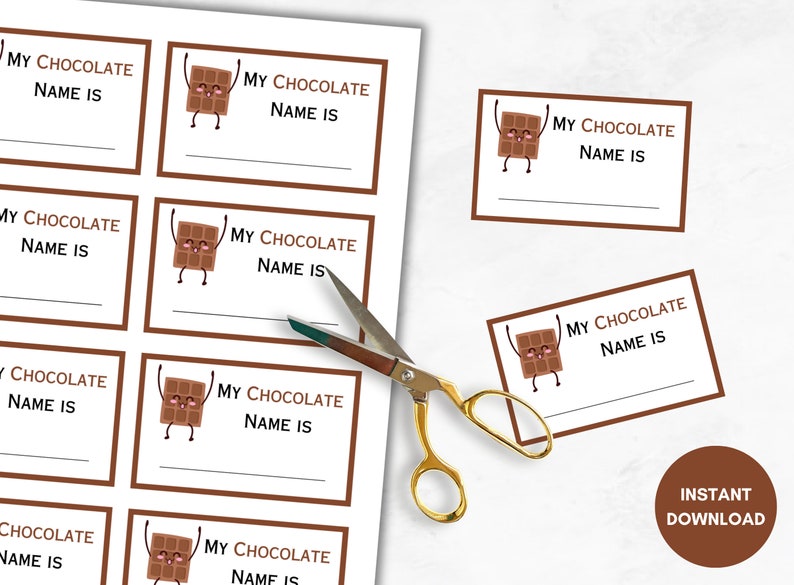 Whats Your Chocolate Name, Fun Chocolate Day Activities for Kids and ...