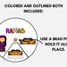 Rahab and the Spies, Printable Bible Coloring Wheel, Sunday School ...