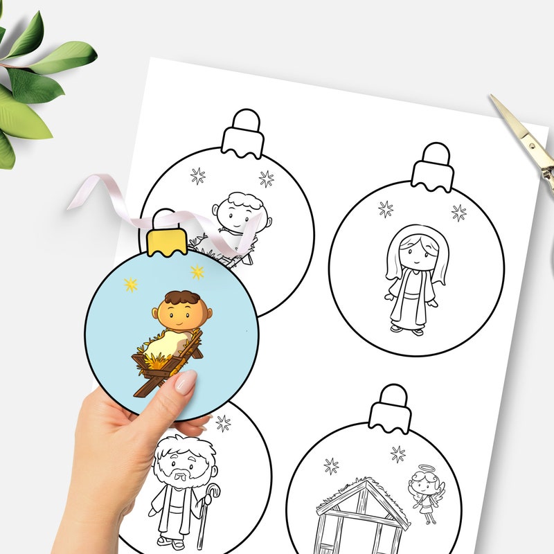 Nativity Printable - Etsy
