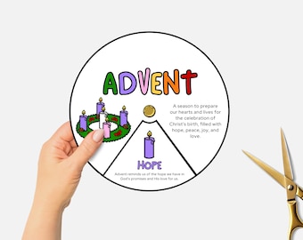 Advent Christmas Activity Book - Etsy
