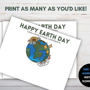 Earth Day Handprint, Earth Day, Earth Day Activities, Earth Day ...