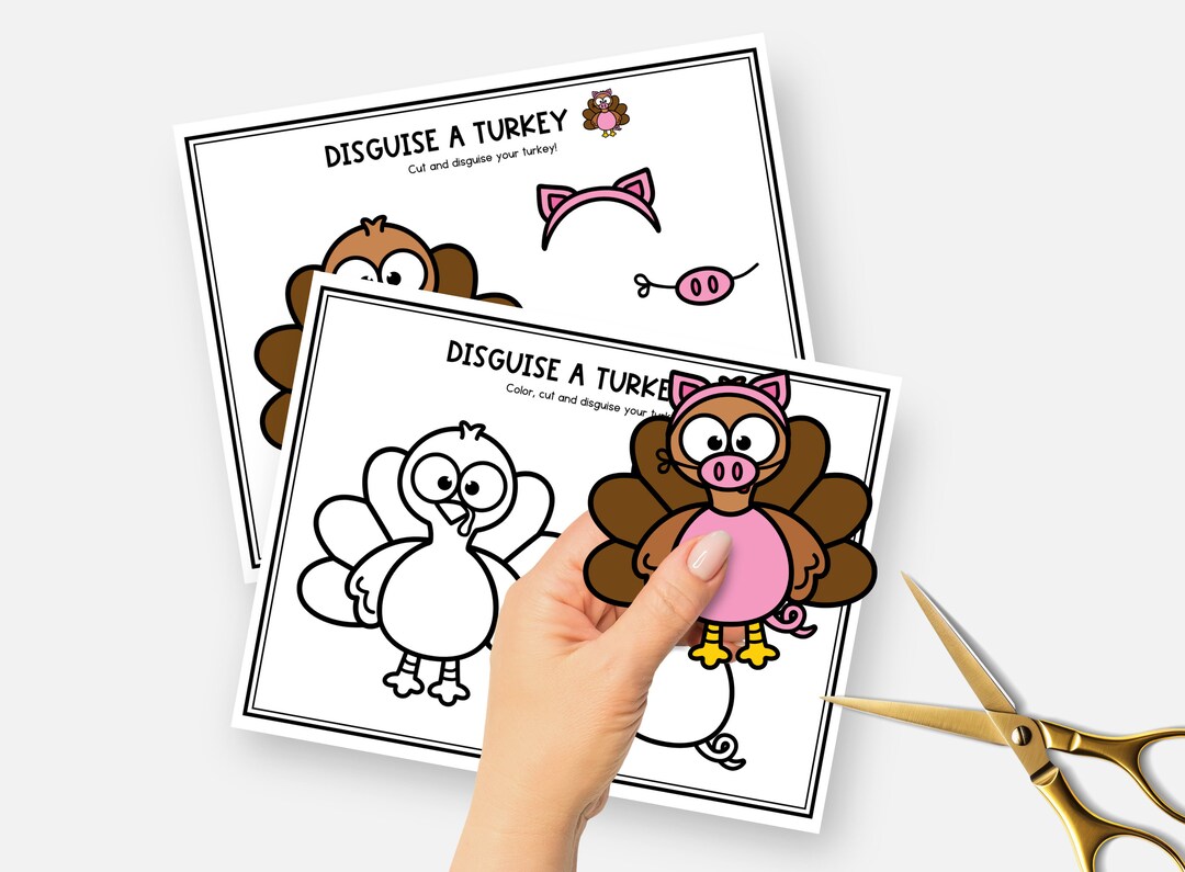 Disguise a Turkey, Pig Disguise, Turkey in Disguise Project, Turkey Day ...