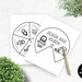 Jesus Has Risen, Printable Bible Coloring Wheel, Sunday School Craft ...