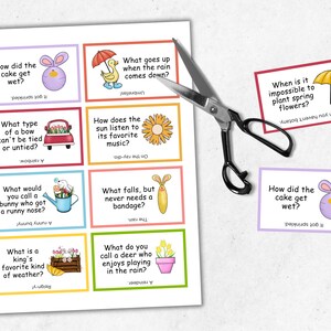 Funny Spring Lunchbox Jokes for Kids, 40 Lunchbox Notes, Printable ...