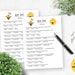 Bee Day Trivia, Fun Printable Party Game for Kids and Adults, Trivia ...