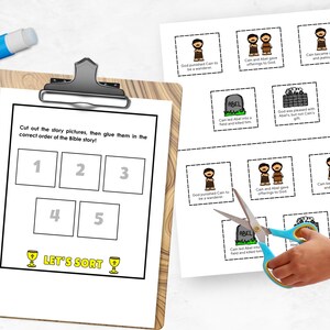 Cain and Abel, Printable Bible Flipbook, Sunday School Craft, Kids ...