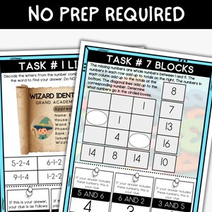 Wizard Escape Room, Printable Halloween Escape Room, Wizard Birthday ...