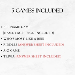 5 Printable Bee Day Games, Fun Classroom Activities for Kids and Adults ...