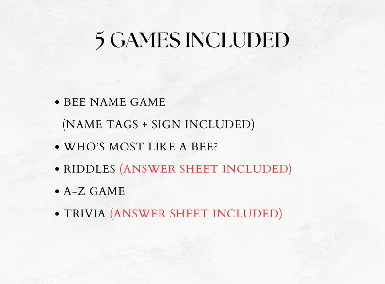 5 Printable Bee Day Games, Fun Classroom Activities for Kids and Adults ...