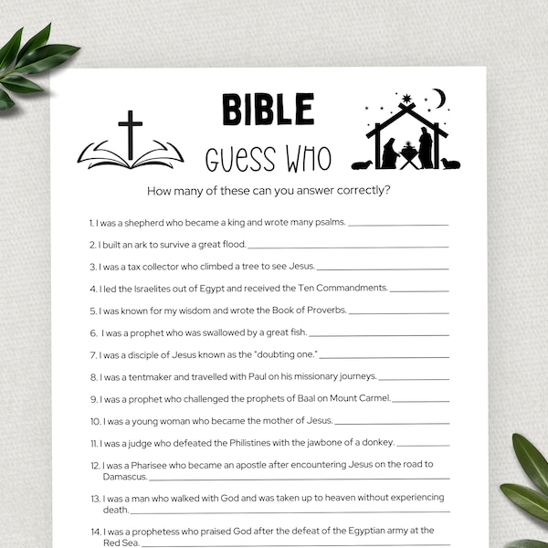 Bible Games - Etsy