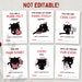 Black Cat Valentines, Fun School Valentine Gift Tags, Kids Classroom ...