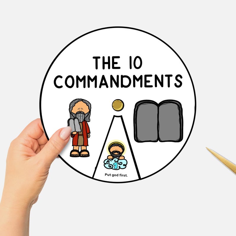 The Ten Commandments - Etsy