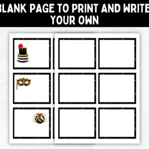 New Year's Eve Scavenger Hunt, Printable Indoor and Outdoor Treasure ...