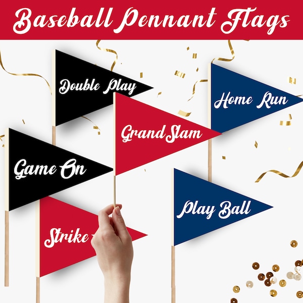 Baseball Pennants - Etsy