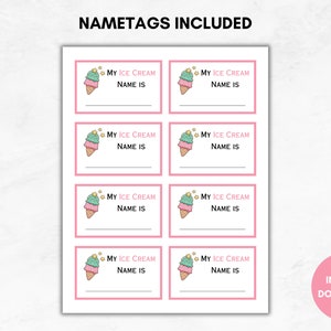 What's Your Ice Cream Name, Fun Ice Cream Birthday Party Game for Kids ...