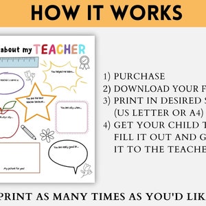 Teacher Appreciation Week, Printable Teacher Appreciation Gift, Thank ...