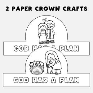 Ruth and Boaz, Ruth and Naomi Bible Lesson, VBS Activity Pack, Sunday ...