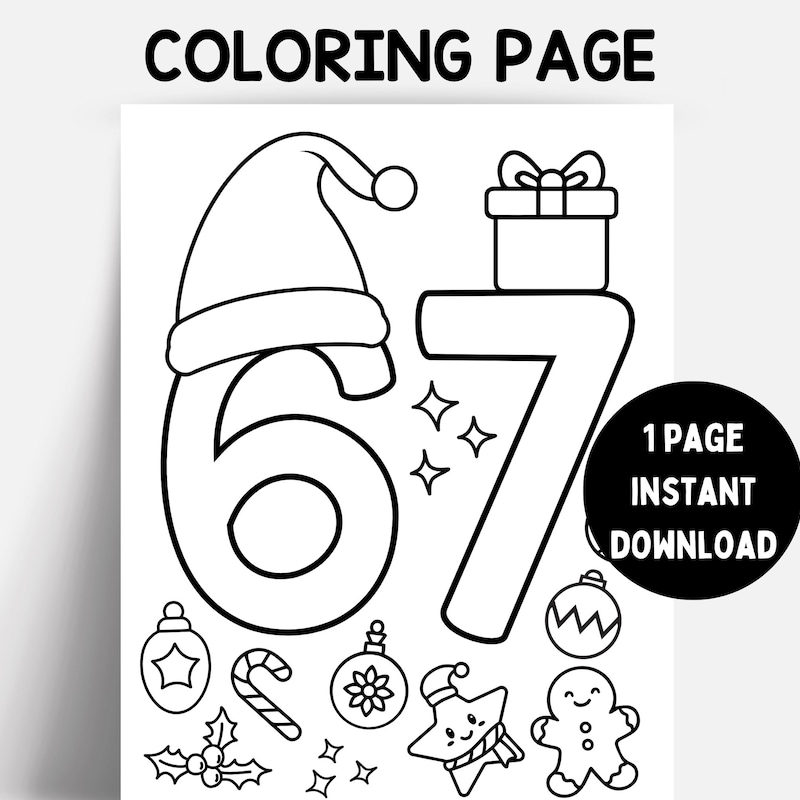 67 Kid Coloring Page - Etsy