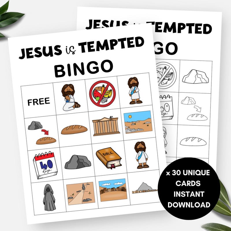 Jesus is Tempted Crafts - Etsy