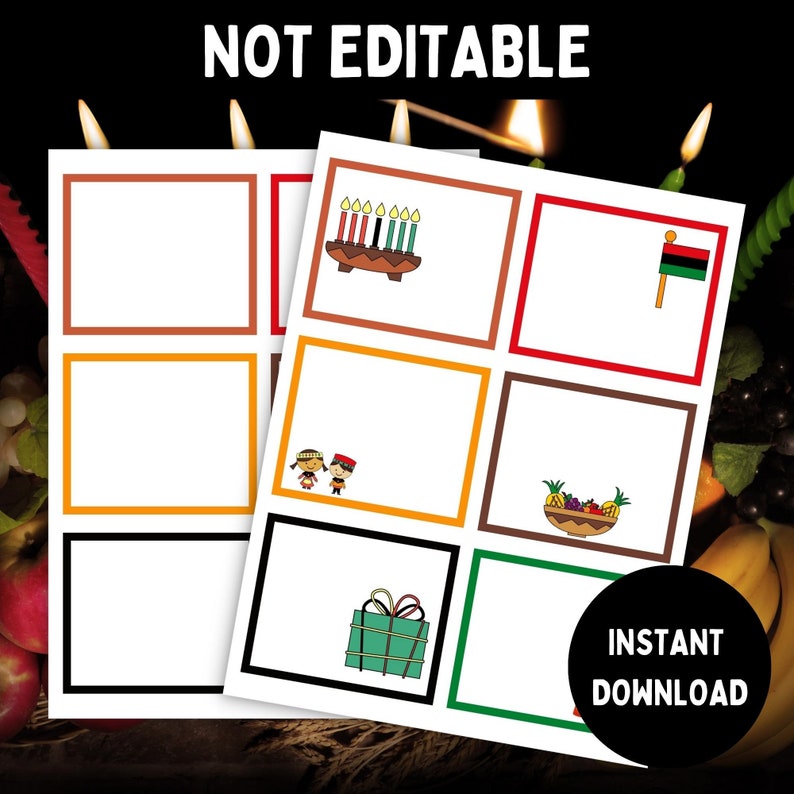 Kwanzaa Scavenger Hunt Indoor Scavenger Hunt Scavenger Hunt - Etsy