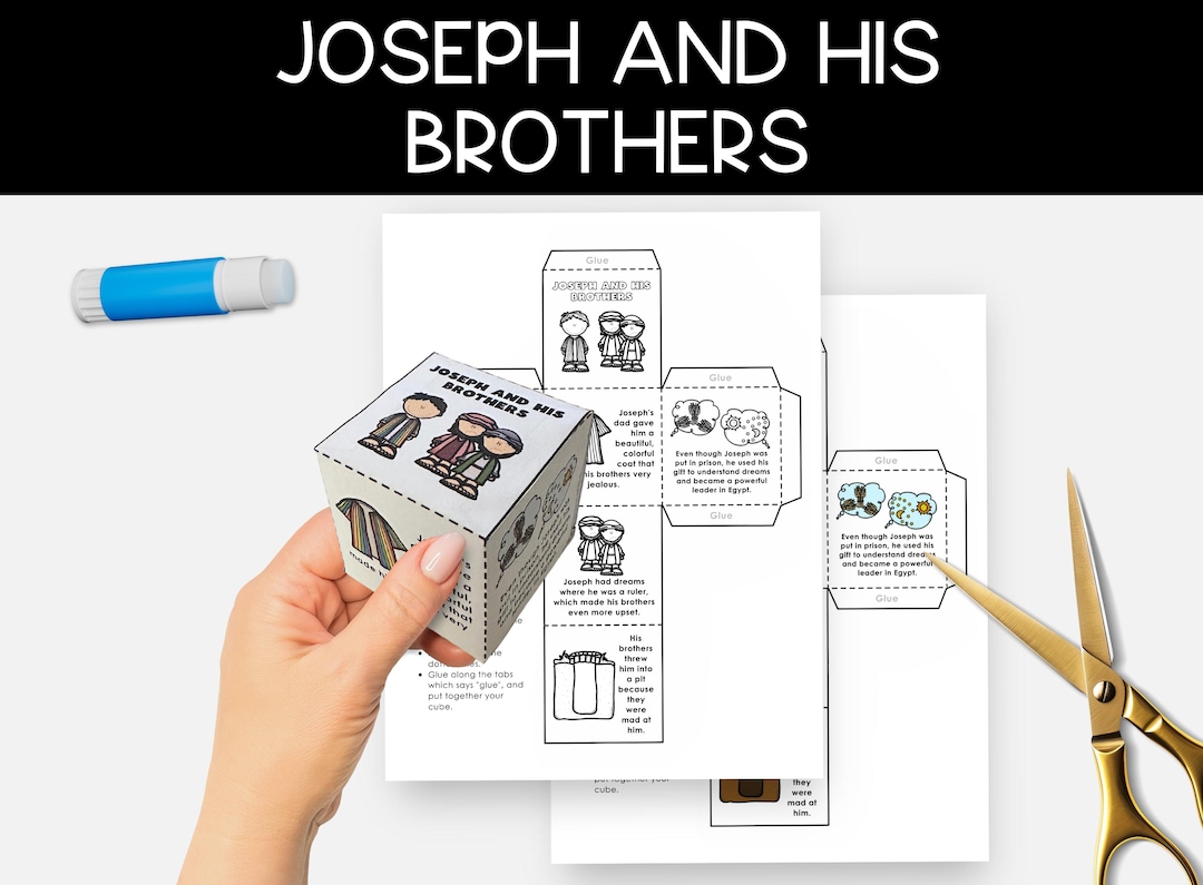 Joseph and His Brothers, Joseph and Coat of Many Colors, Printable ...