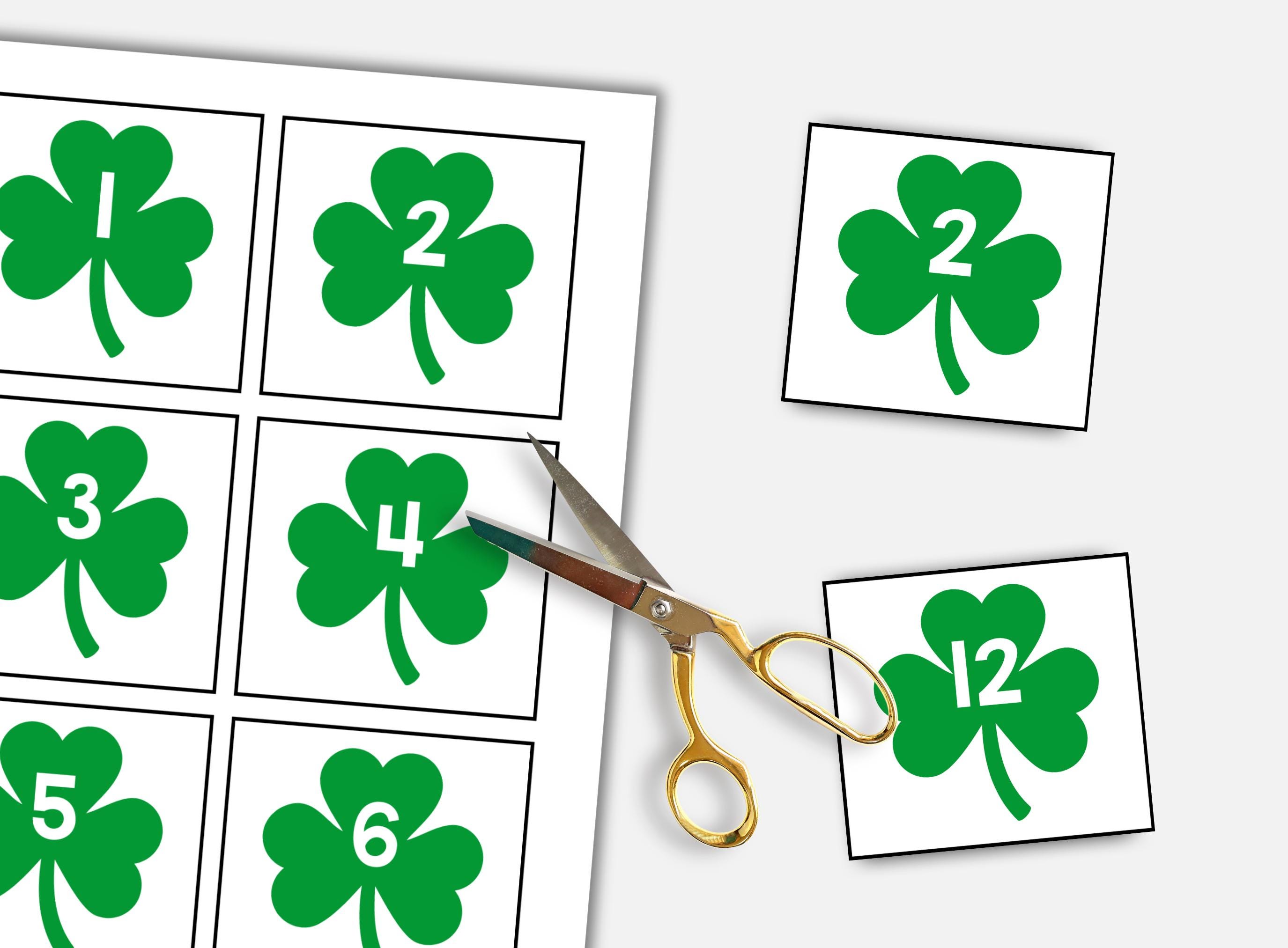 Shamrock Hunt, St Patricks Day Game, Irish Scavenger Hunt, Kids ...