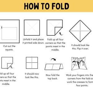 Parable of the Lost Coin, Printable Cootie Catcher, Sunday School Craft ...