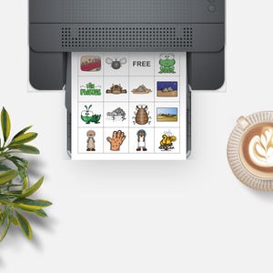 The Ten Plagues of Egypt, Moses Bible Story Bingo Cards, Printable ...