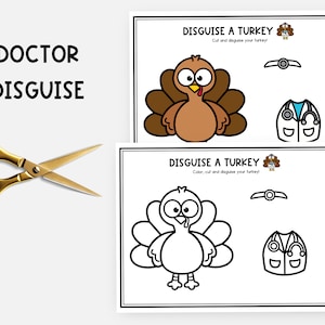Disguise a Turkey, Doctor Disguise, Turkey in Disguise Project, Turkey ...
