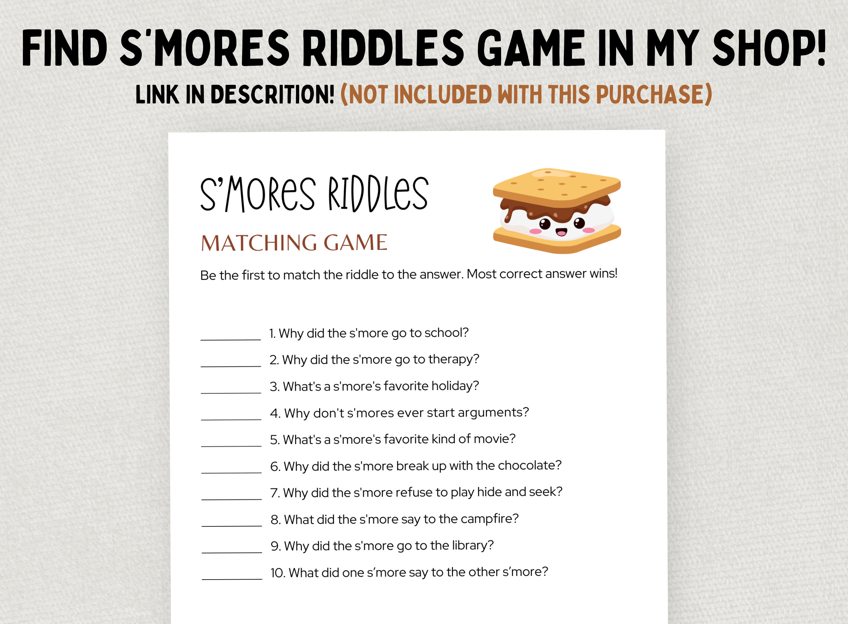 What's Your S'mores Name, S'mores Party, S'more Name Sign & Name Tags ...