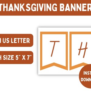 Give Thanks Banner, Thanksgiving Banner, Friendsgiving Banner ...
