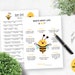 5 Printable Bee Day Games, Fun Classroom Activities for Kids and Adults ...