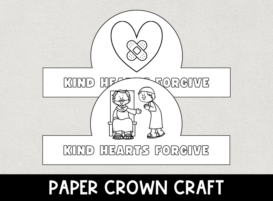 The Unforgiving Servant Bible Crown, Printable Parables of Jesus ...