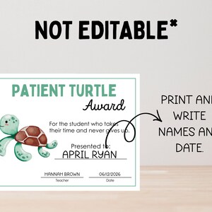 End of Year Animal Awards, Preschool Graduation Certificates ...