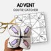 Christmas Advent, Printable Bible Cootie Catcher, Sunday School Craft ...