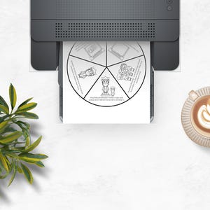 Fiery Furnace, Printable Bible Coloring Wheel, Sunday School Craft ...