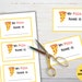 Whats Your Pizza Name Birthday Party Game Name Sign & Tags - Etsy