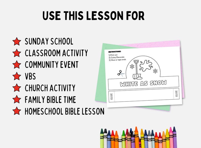 White as Snow Bible Lesson, Isaiah 1:18, King David Bible Study ...