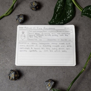 Sticky Template: Dnd5e Item - Etsy