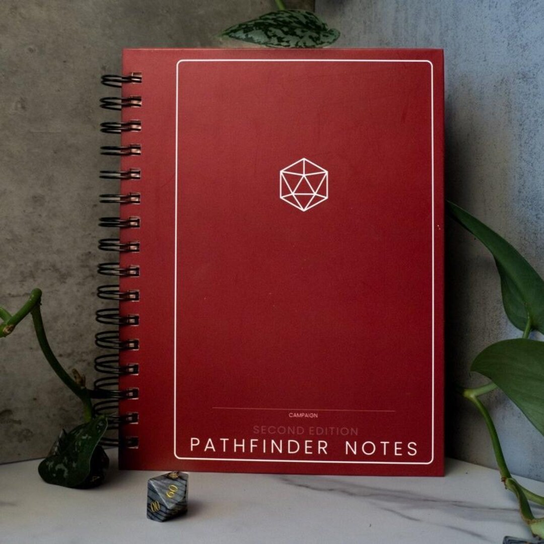 Pathfinder Notes | Pathfinder 2e Player Journal - Etsy