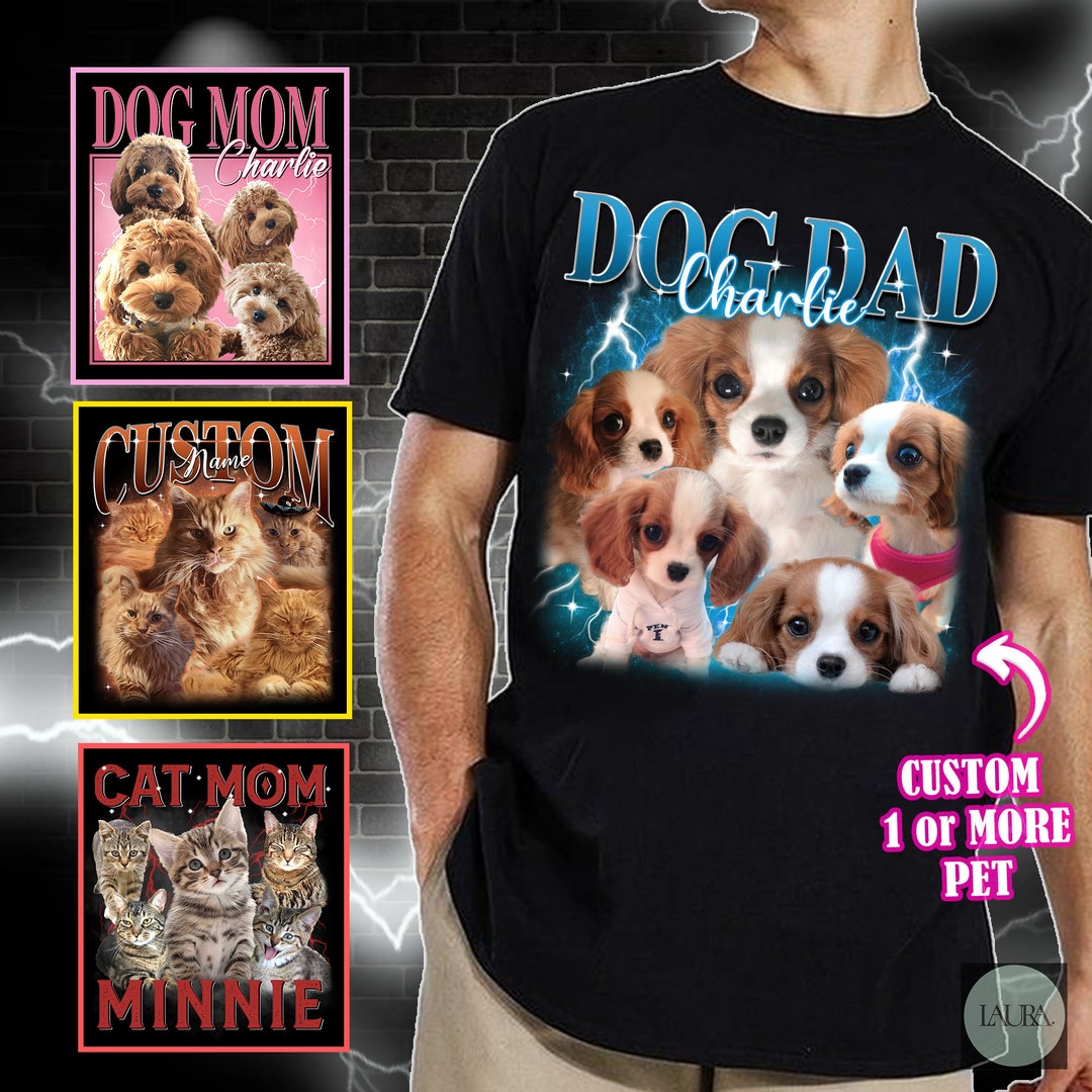 Custom Bootleg Shirt for Pet Lovers Custom Cat Bootleg Shirt - Etsy