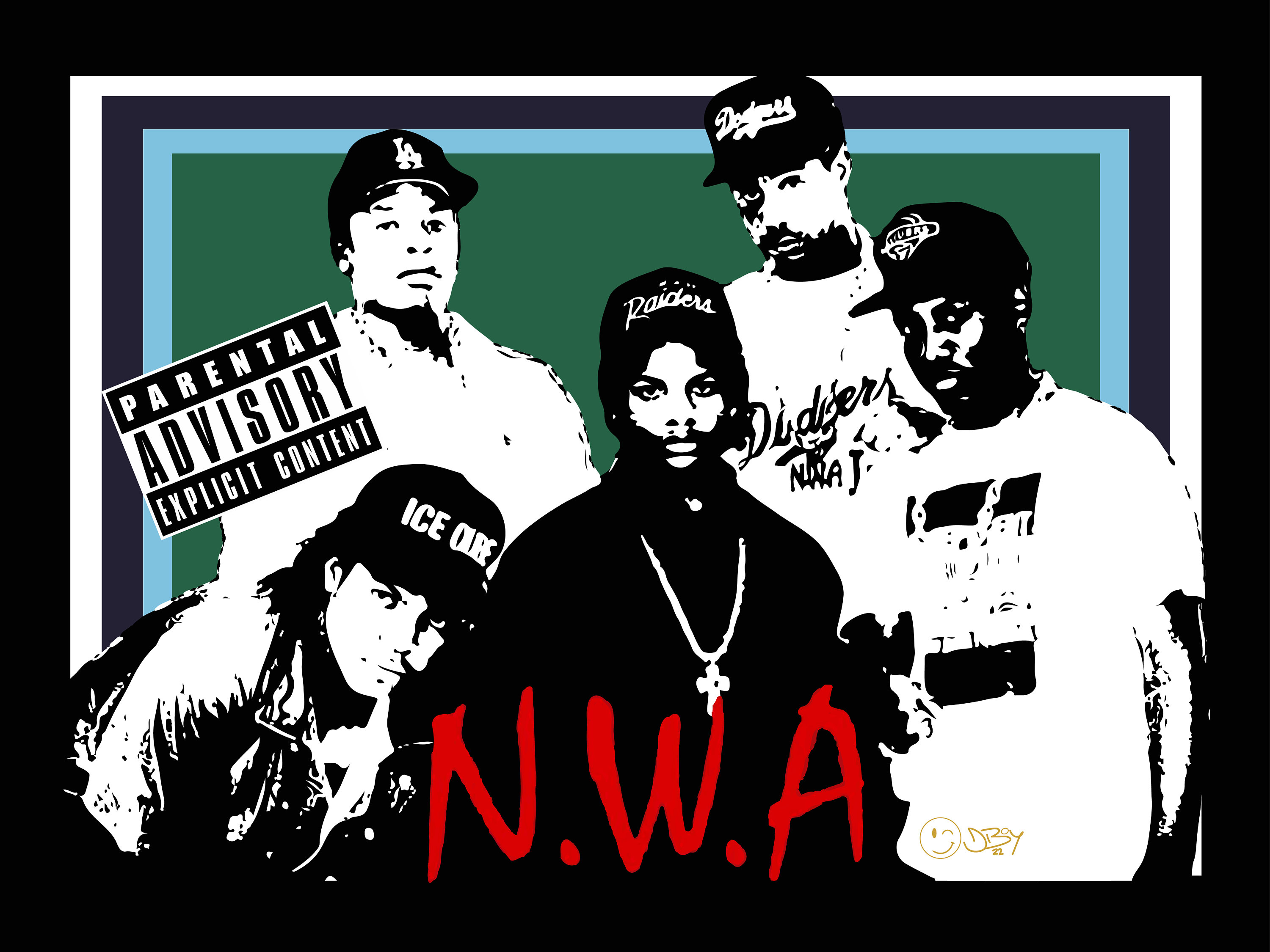Nwa Stencil