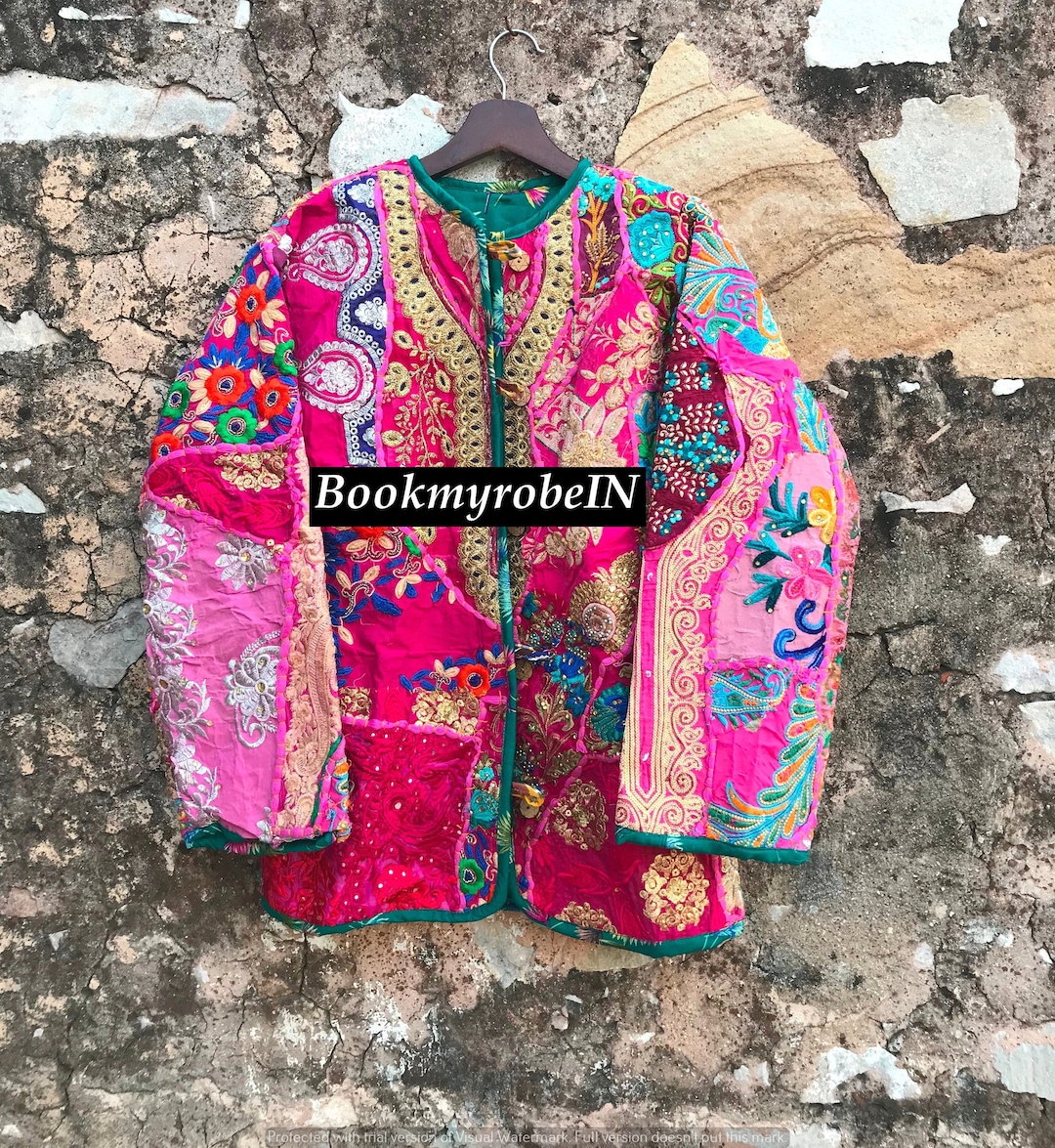 Traditional Jacket, Embroidery Jacket Women Banjara Jacket, Traditional ...