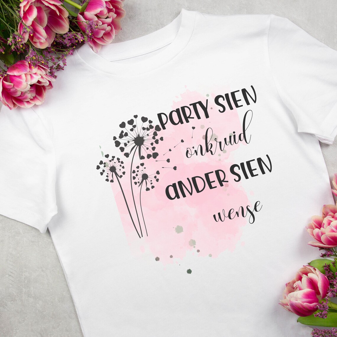 Afrikaans Dandelion Sublimation Files Haal Asem Png Maak N - Etsy