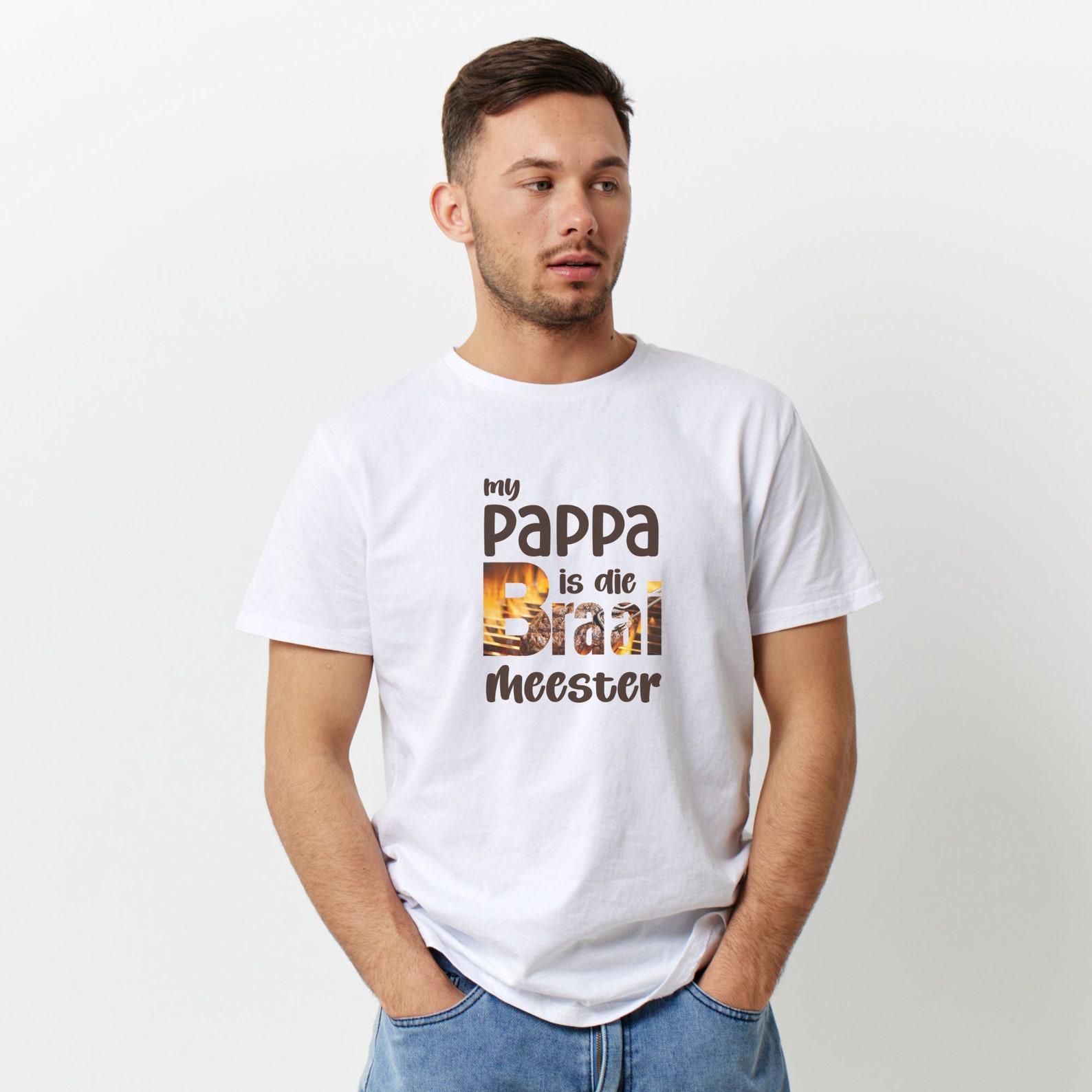 My Pappa is Die Braai Meester Design File Afrikaans Braai - Etsy
