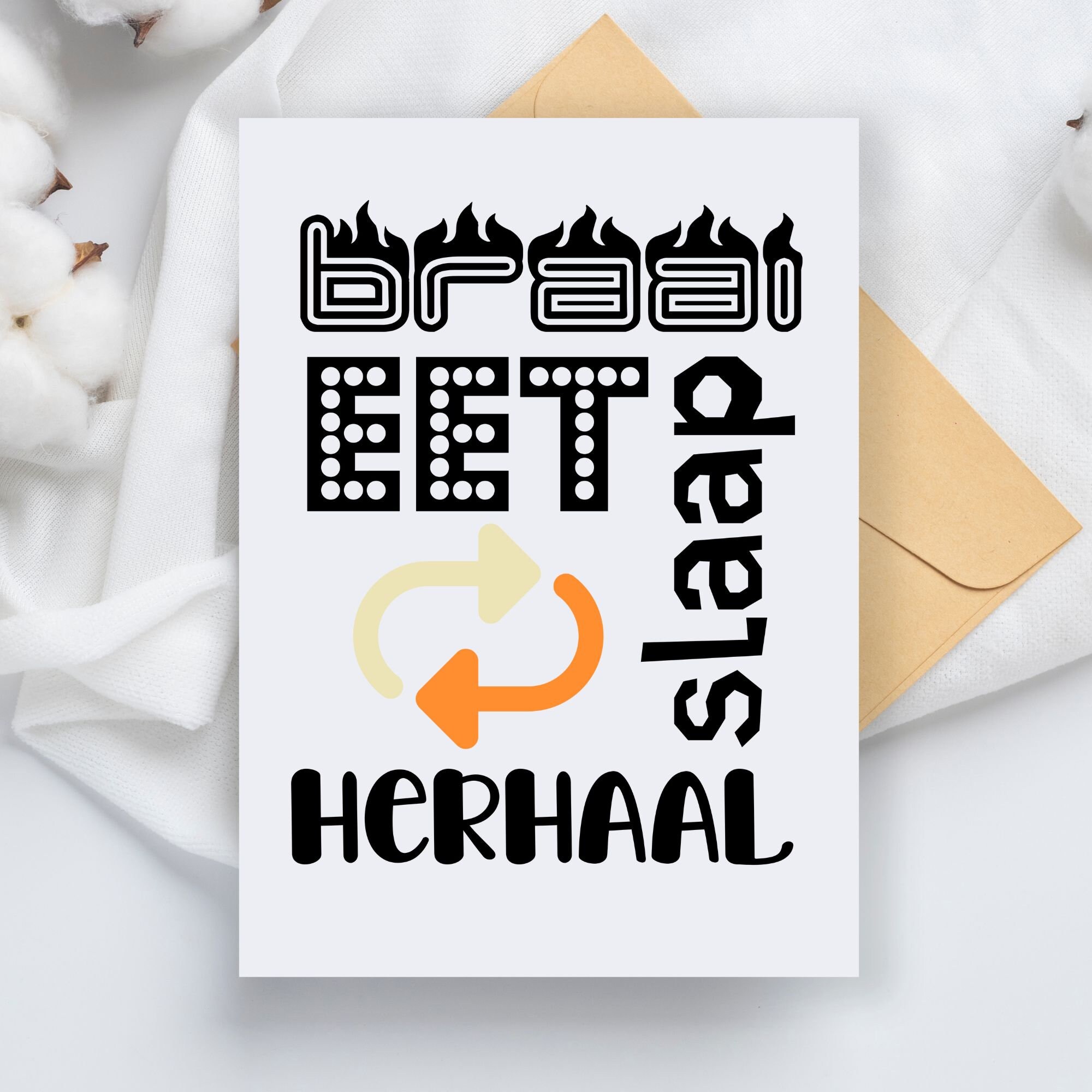 Afrikaans Cut Files Set of 4 Cut Files, Afrikaans Instant Digital ...