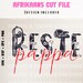 Afrikaans Cut Files beste Pappa Instant Digital Download Vadersdag ...