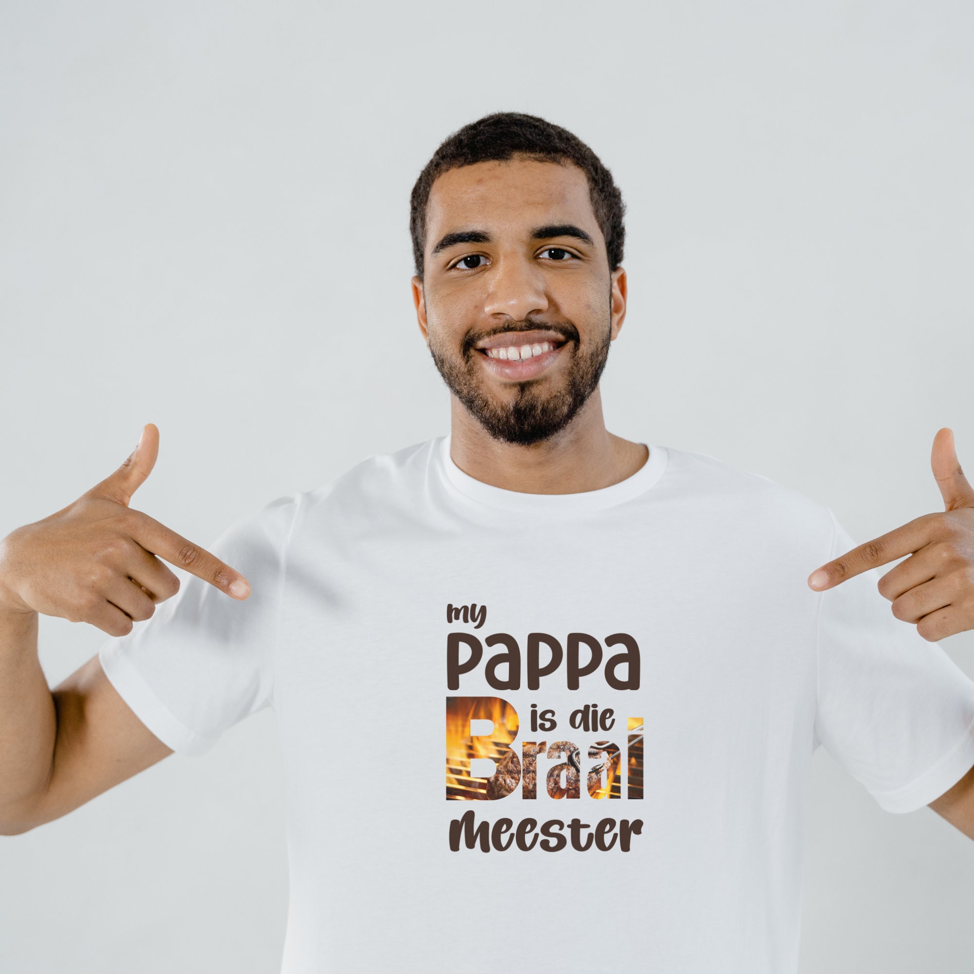 My Pappa is Die Braai Meester Design File Afrikaans Braai - Etsy